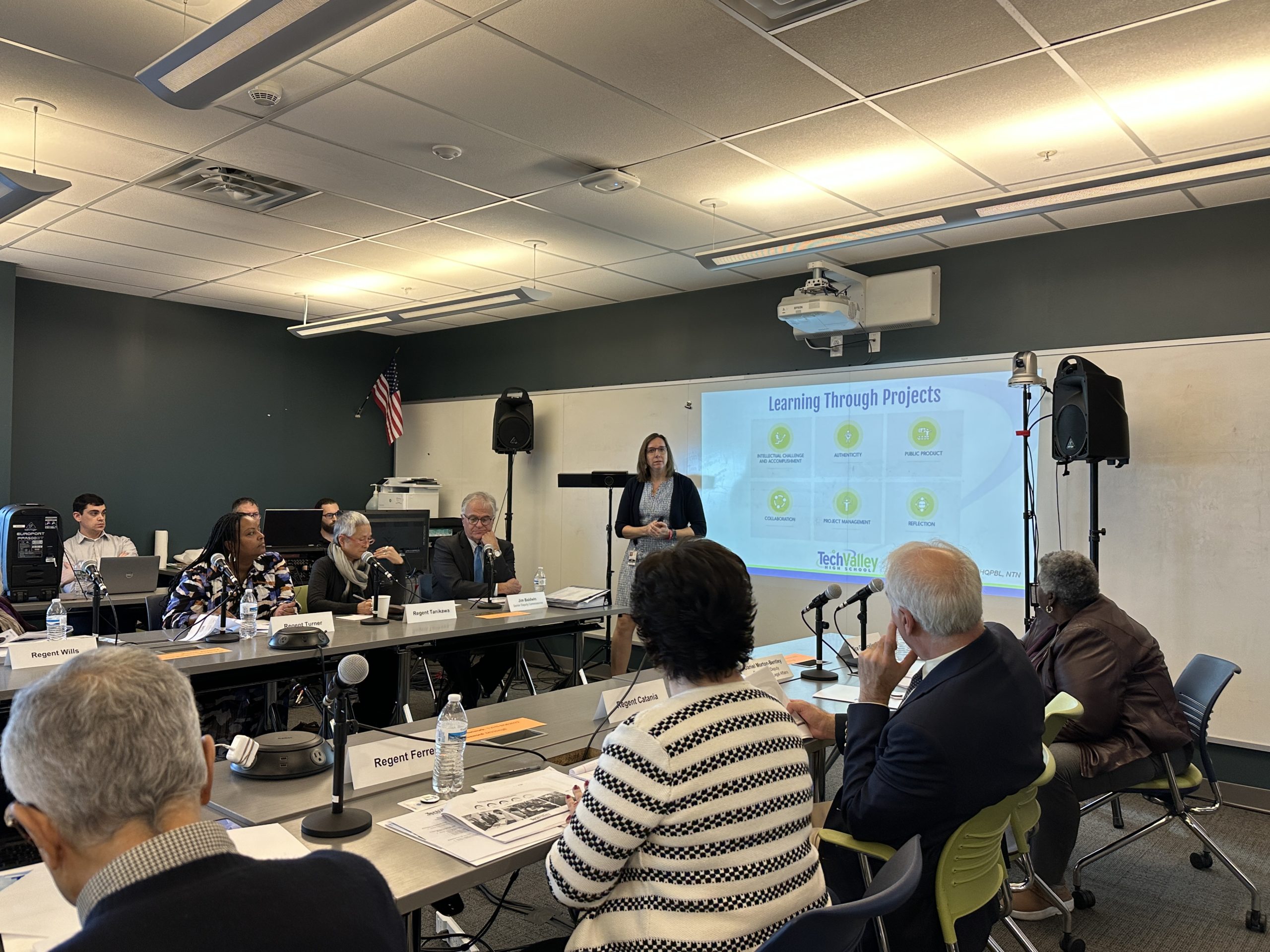 Board of Regents Visits Tech Valley High School - Tech Valley High School