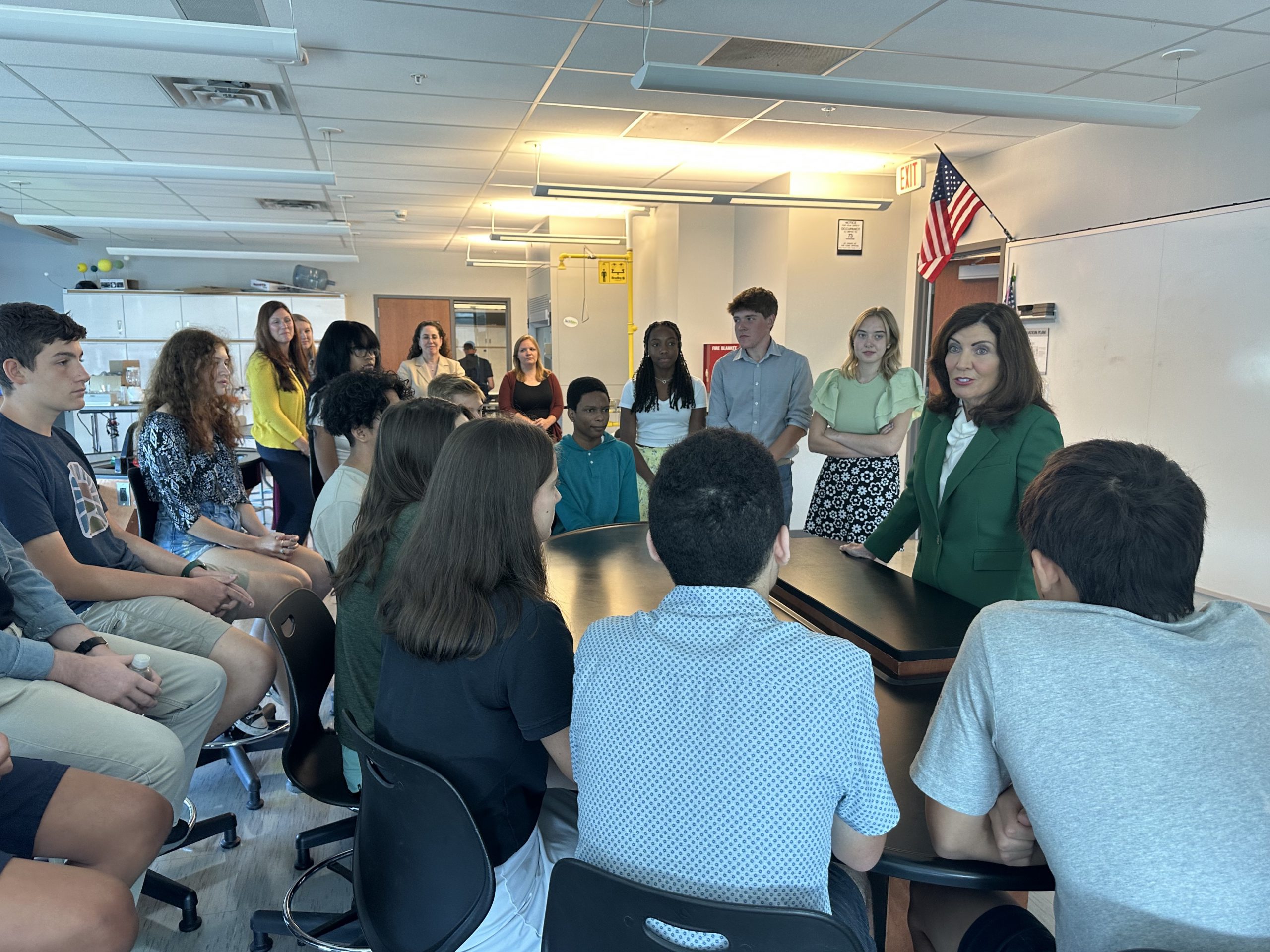 Gov. Hochul visits Tech Valley High, signs two key education bills ...